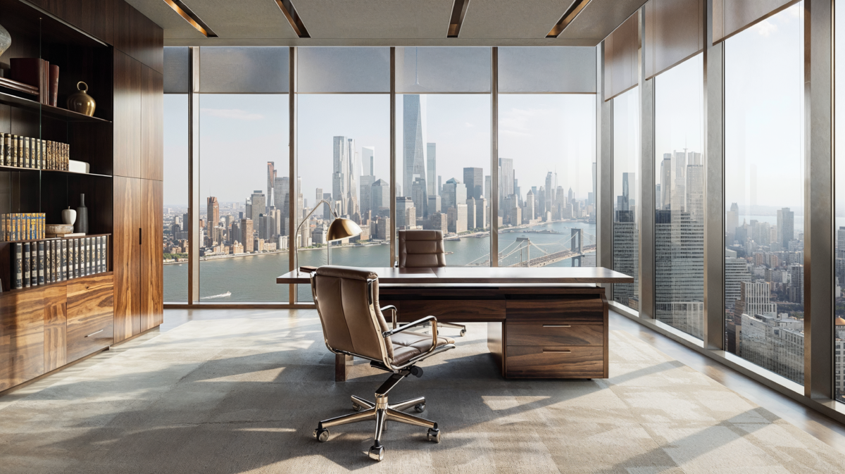 High-Rise Inspired Office Materials - Material Insider