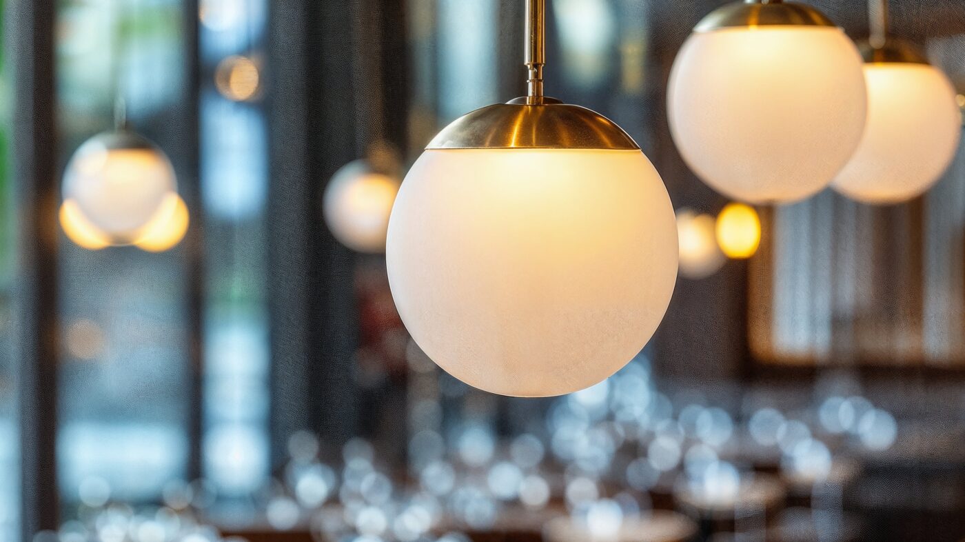 Globe Pendant Lights - Material Insider