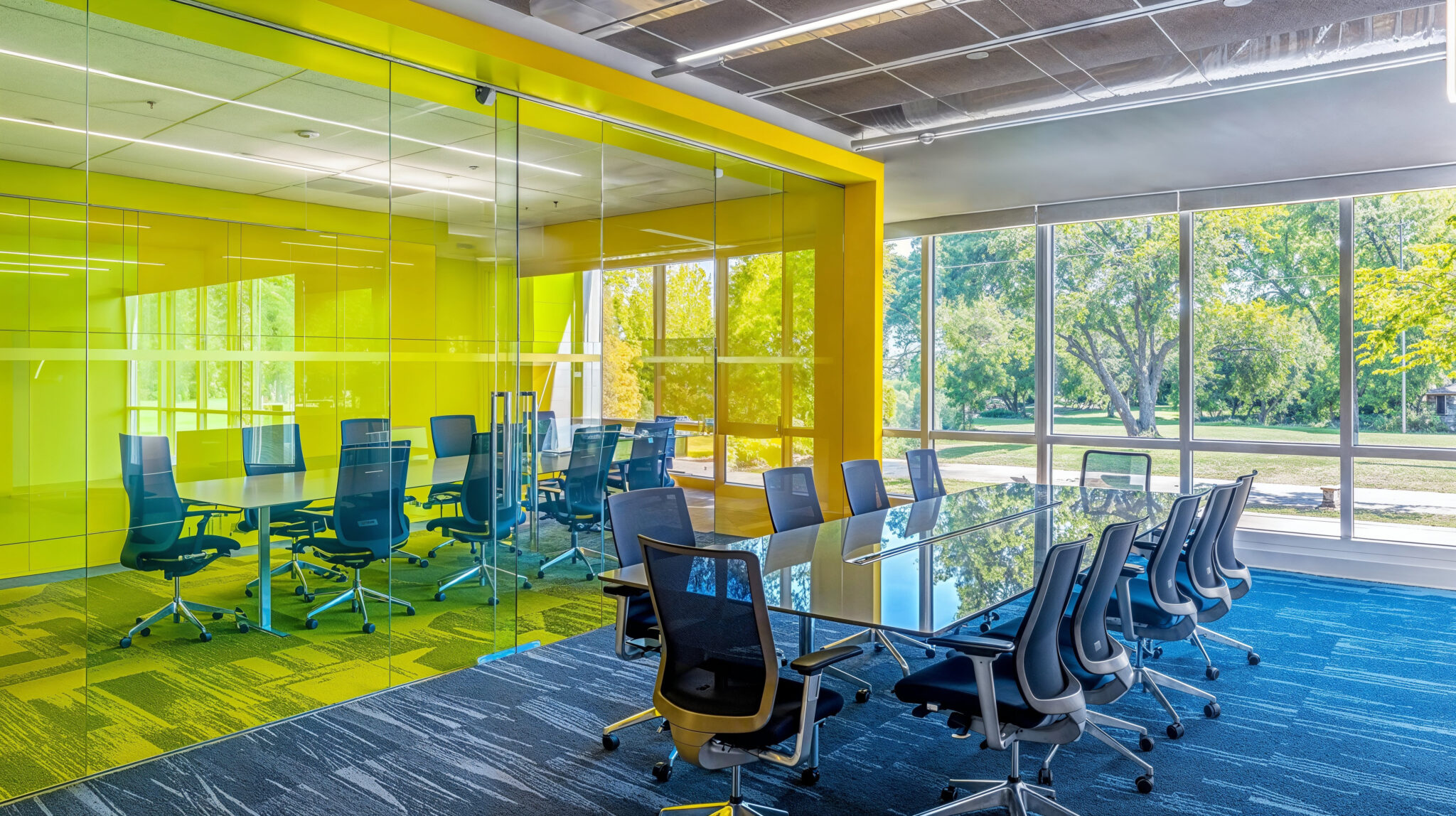 Energize Your Office with Neon Colors - Material Insider